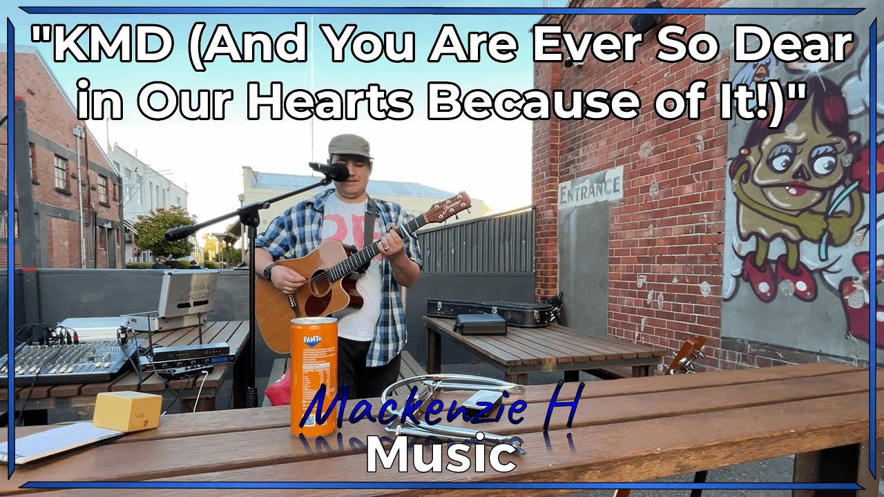 "KMD" (American Poetry Club Cover) [Live] - Mackenzie H Music - YouTube