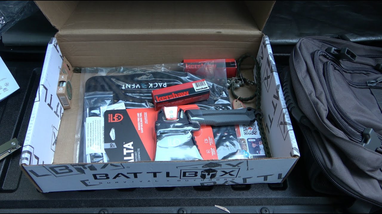 BATTLBOX : Mission #101 (July 2023) Backpack For Luggage, Good Camping ...
