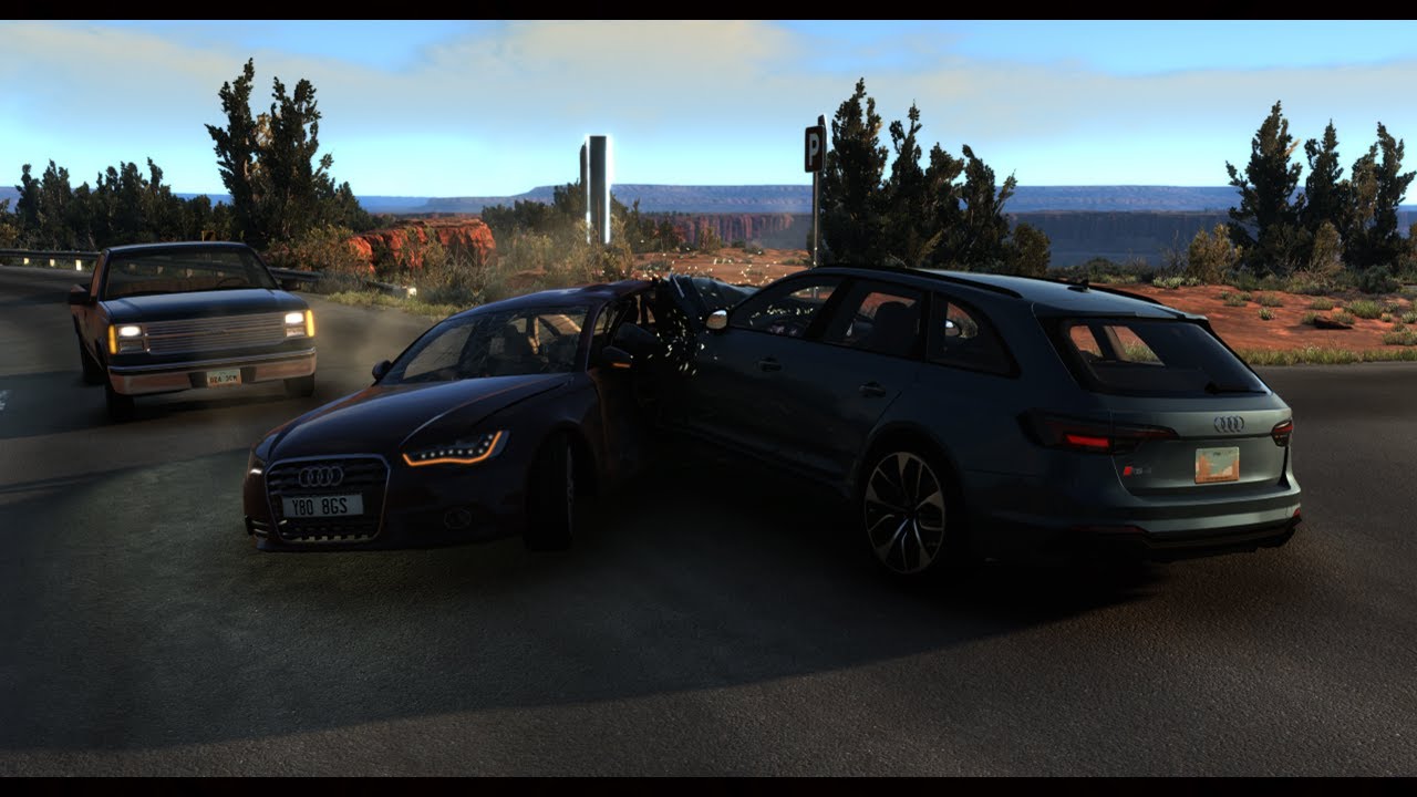 Intersection Crashes #1 ~ BeamNG Drive ~ Ceabb - YouTube