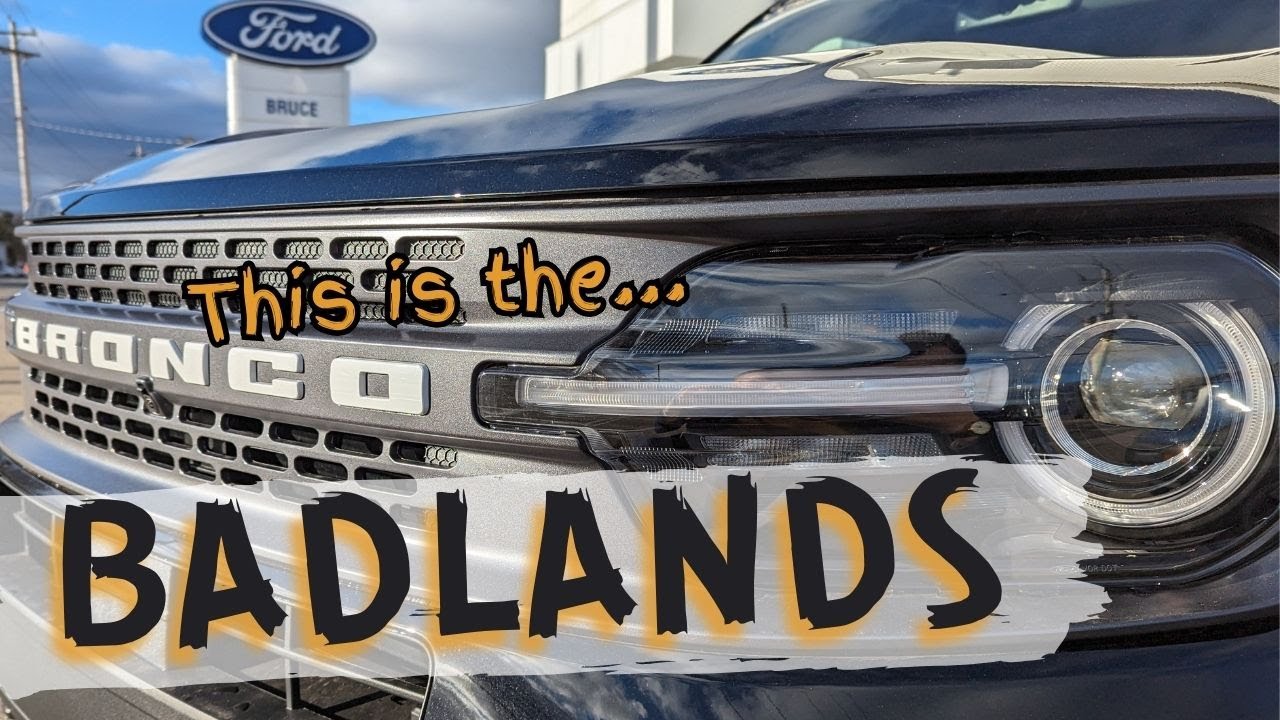 2024 Ford Bronco Sport Badlands - YouTube