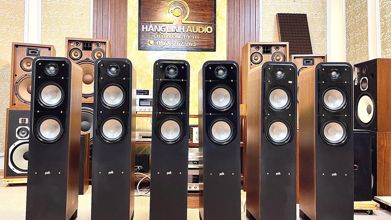Loa cây đáng mua nhất Polk Audio Signature S55 chơi đa thể loại nhạc ...
