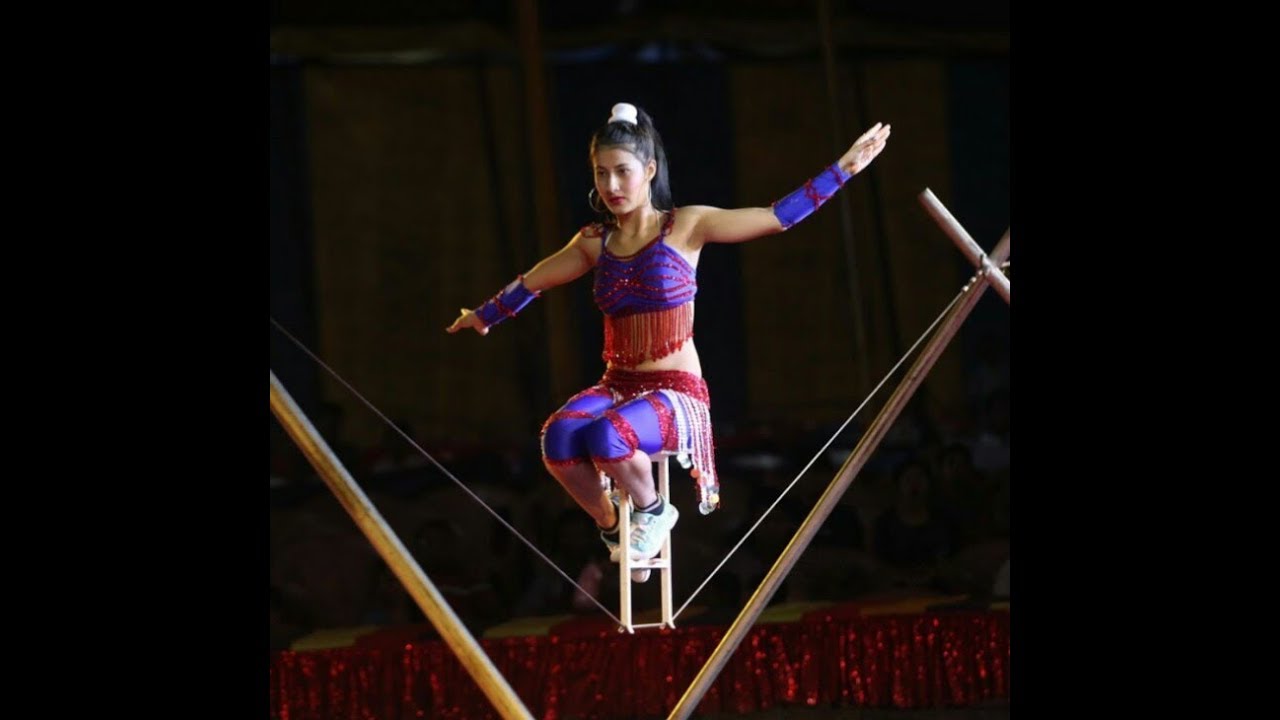 Best Indian Circuscircus By Beautiful Girlscycling By Girlscircus At Mela Youtube