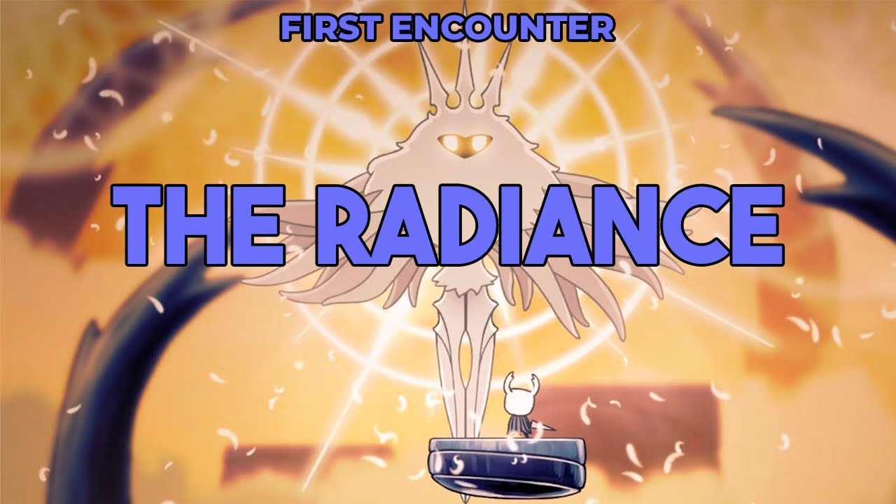 First time fighting The Radiance | Hollow Knight - YouTube