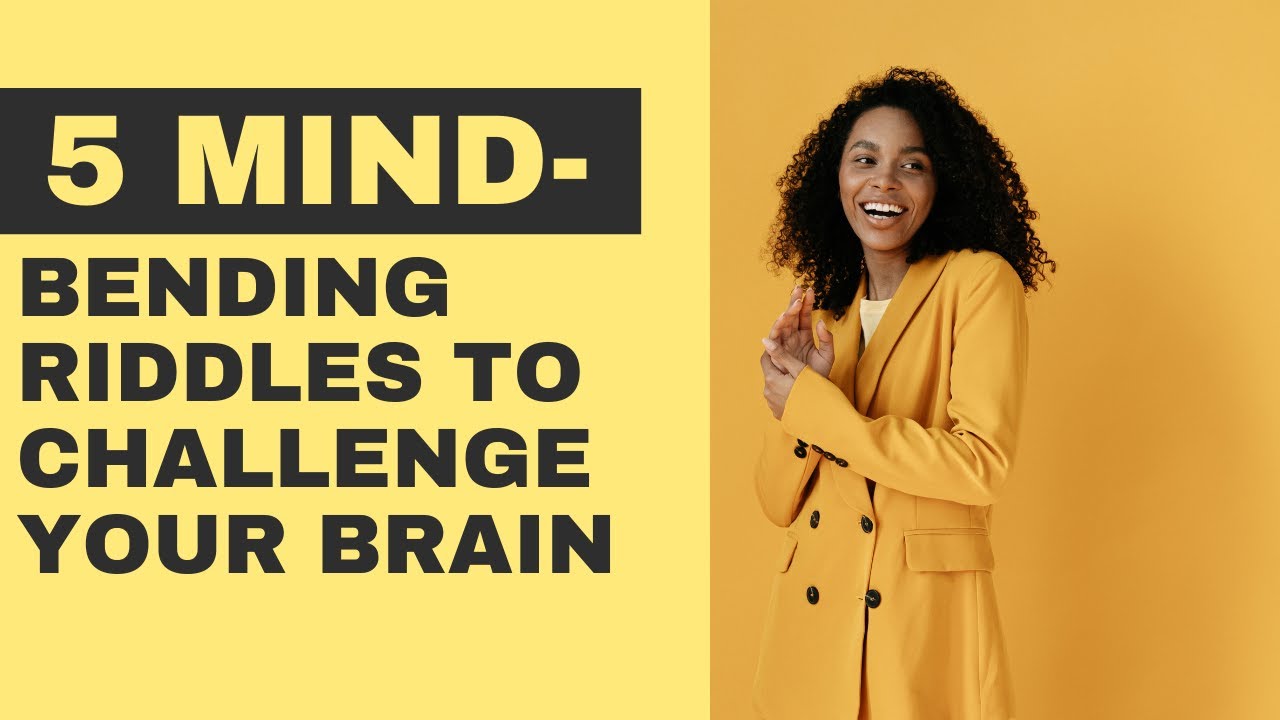 The Ultimate Riddle Challenge: 5 Riddles to Crack Your Brain #iq # ...
