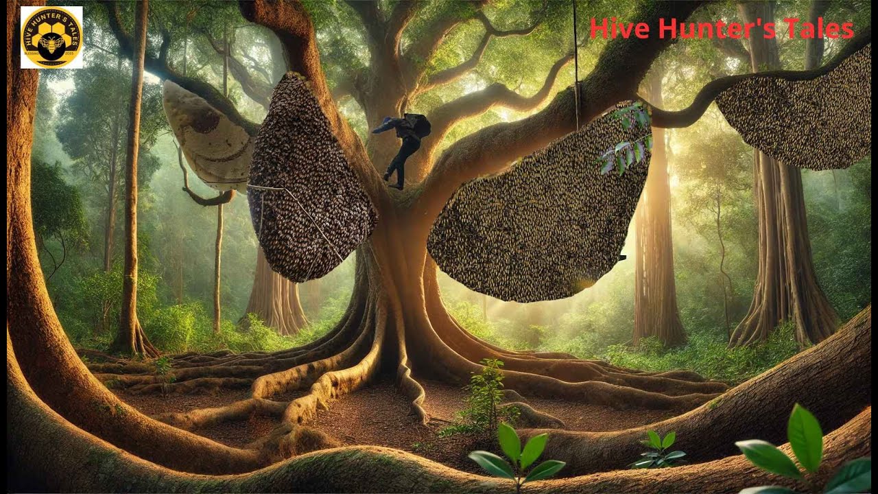 Mastering Tree Climbing to Collect Forest Honey Without Fear of Heights ...