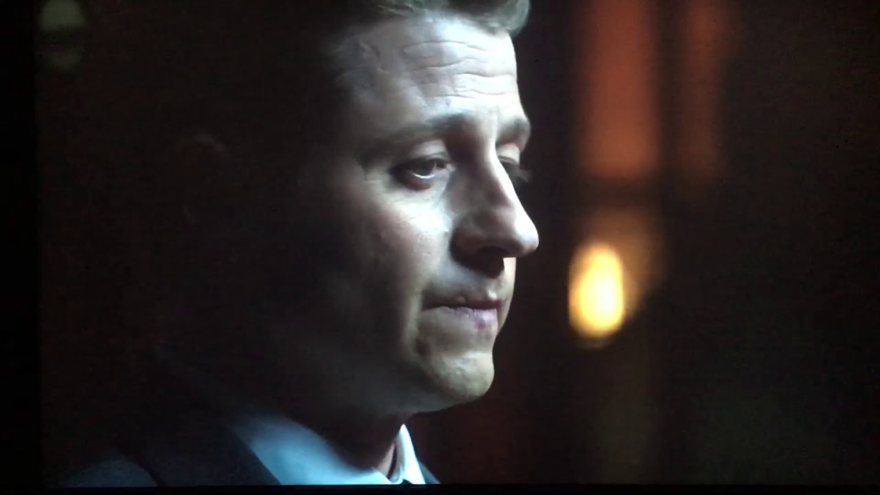Gotham season 4 Jim becoming captain and Harvey scene - YouTube