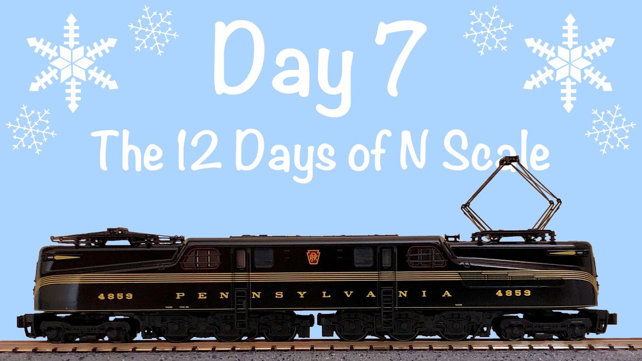 Pennsylvania Railroad GG1's #4859 & #4909 | 12 Days of N Scale: Day 7 ...