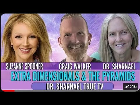 Extra Dimensionals 26 The Pyramids with Suzanne Spooner Dr Sharnael and co host Craig Walker ...