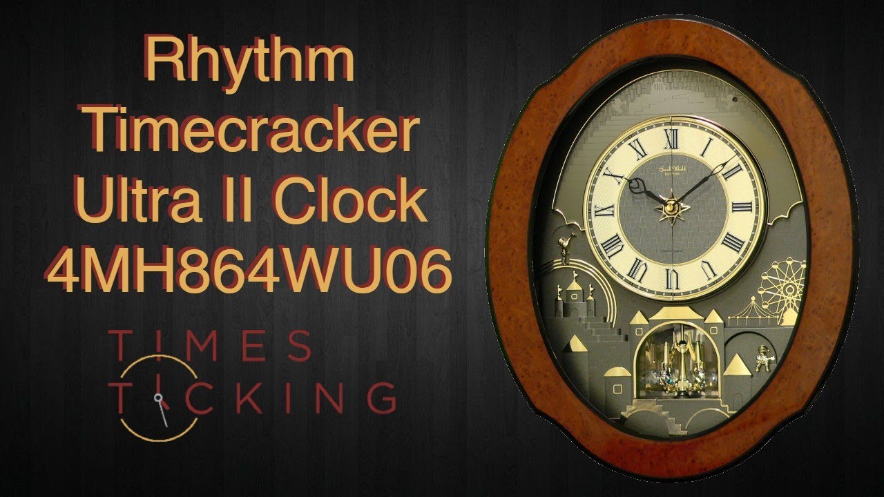 Rhythm Timecracker Ultra II 4MH864WU06 - YouTube