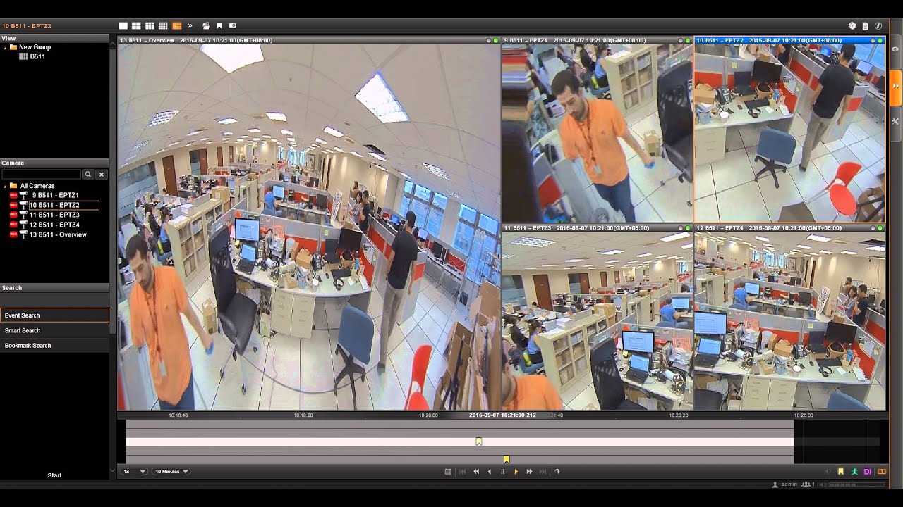 ACTi Digital Auto Tracking Demo - YouTube