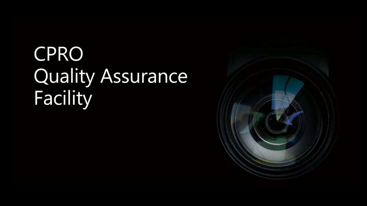 CPRO Quality Assurance - YouTube