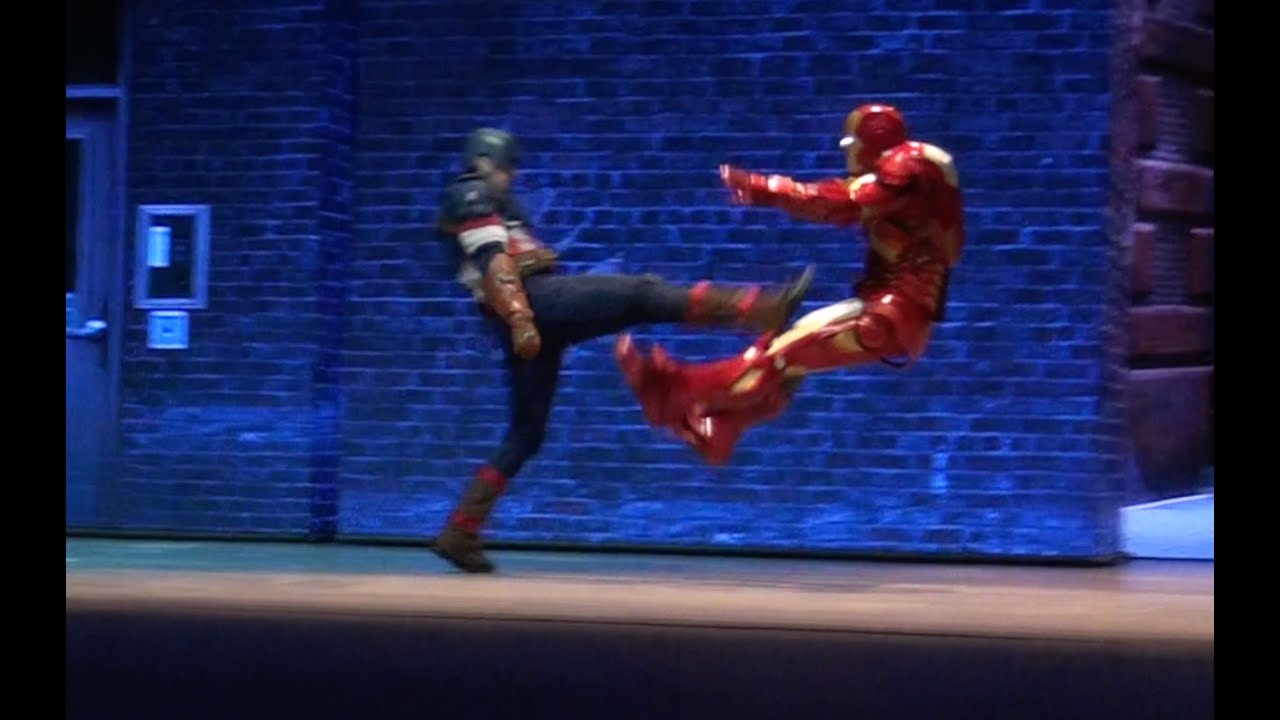 Marvel Stunt Show in Disneyland Paris Best Off season 1 - YouTube
