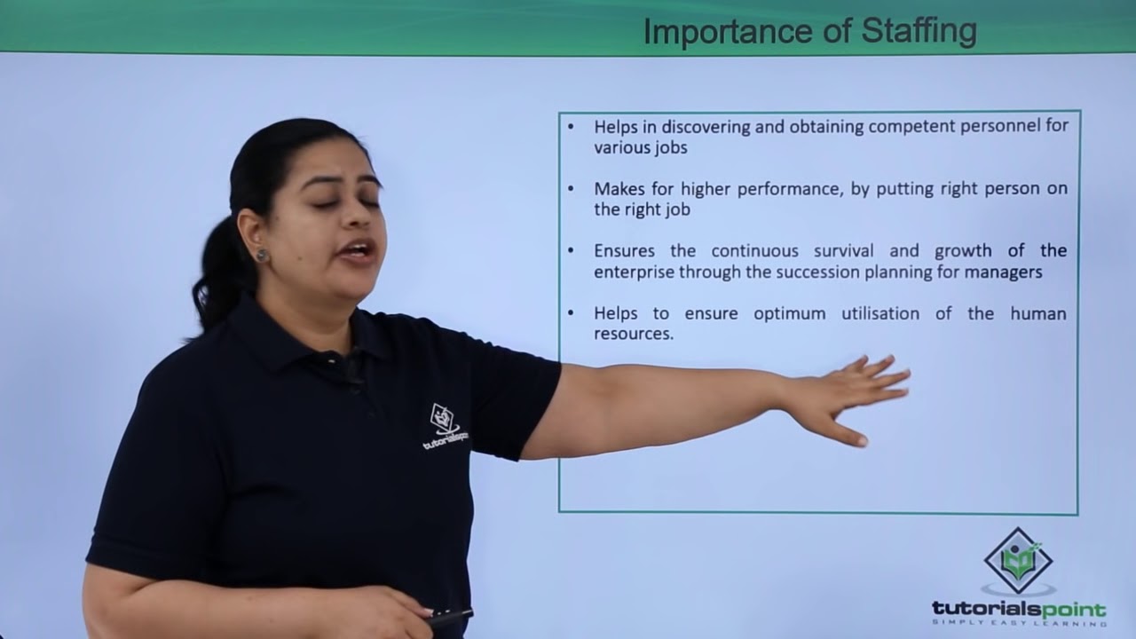 Class 12th – Importance of Staffing | Business Studies | Tutorials Point - YouTube