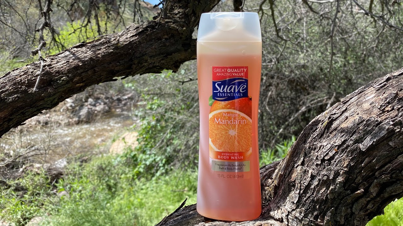 suave essentials mango mandarin body wash - YouTube