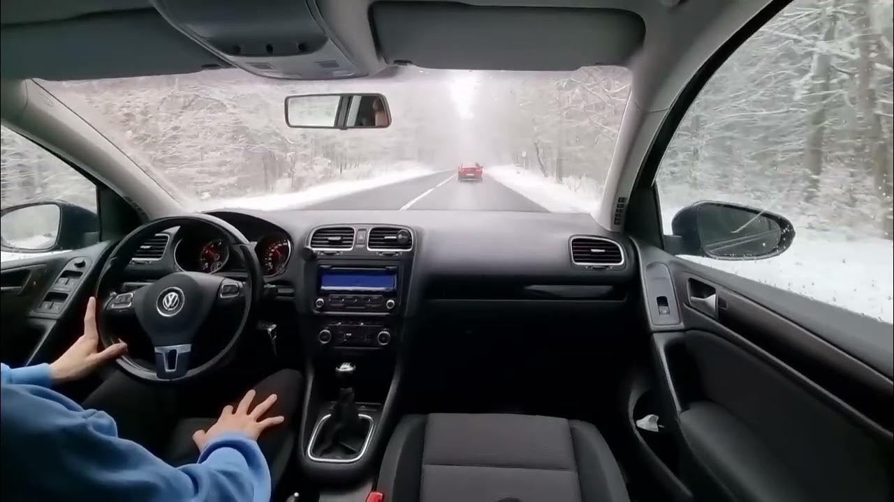 ASMR 🚗 Driving in the mountains | Relax | Golf 6 - YouTube