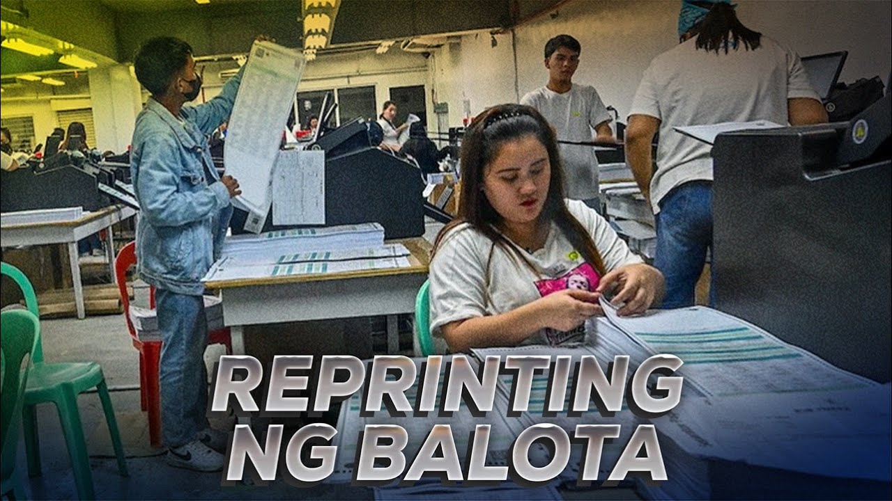 #BalitangA2Z | REPRINTING NG BALOTA PARA SA 2025 MIDTERM ELECTIONS ...