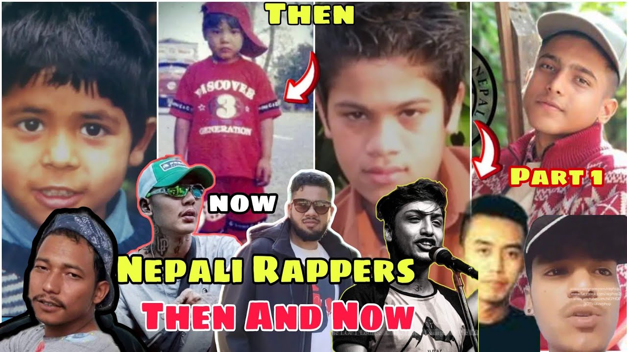 NEPALO HIPHOP ARTIST || RAPOERS THEN VS RAPPERS NOW 😱 PART 1 || NEPALI ...