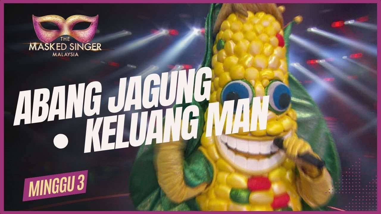 Abang Jagung - Keluang Man | THE MASKED SINGER MALAYSIA S4 (Minggu 3 ...