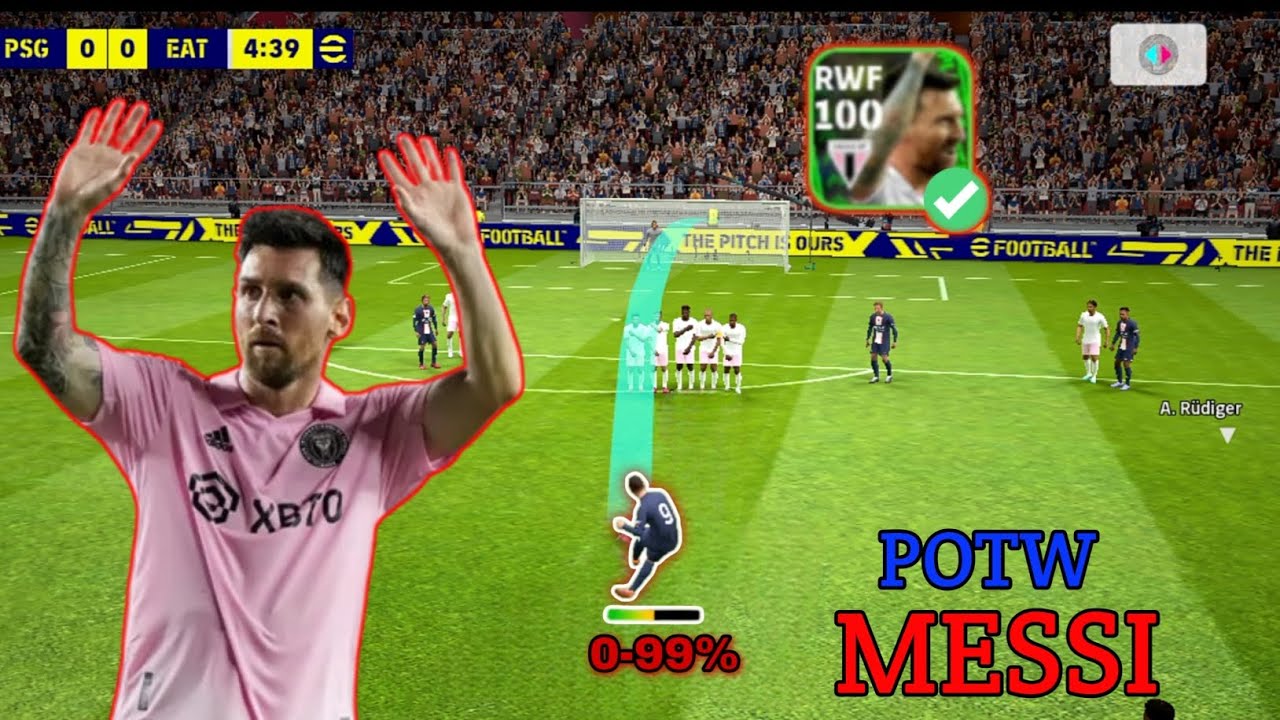 MESSI'S FIRST POTW 100 RATED CARD FOR IMTER-MIAMI 😱 - 99 PASS 99 TIGHT ...