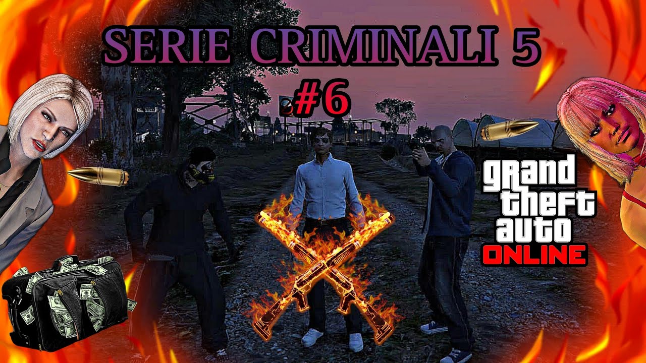 GTA V: Serie Criminali 5 prendimi se ci riesci #6 - YouTube