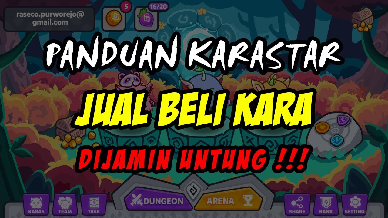 Karastar NFT Game Tutorial | Jual Beli Kara NFT Game | How to Buy and ...
