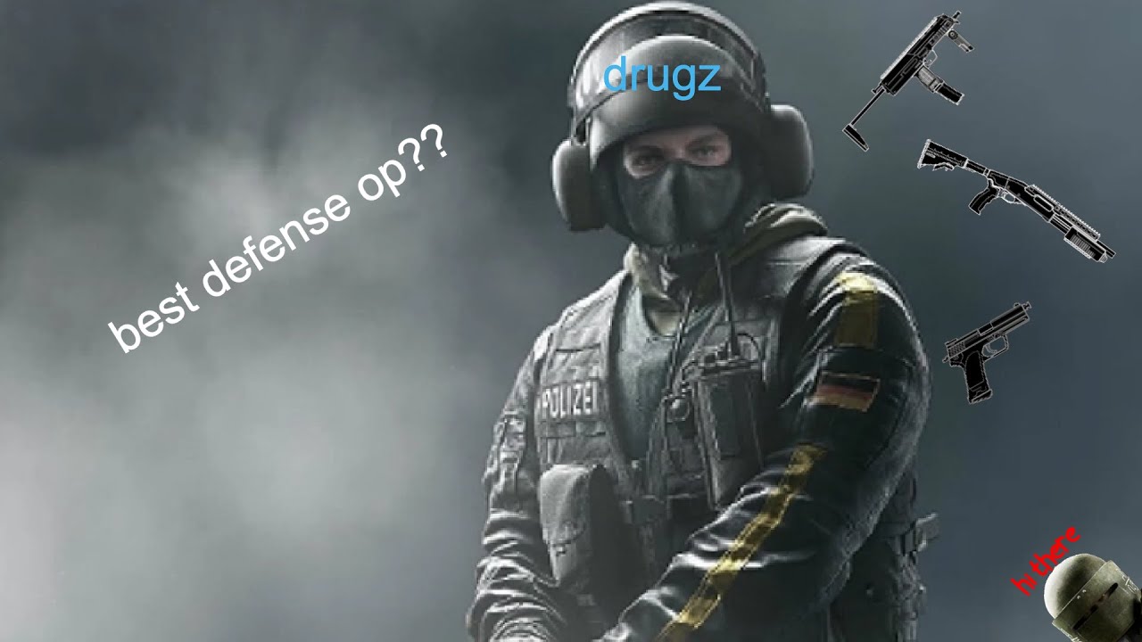 best defense op in siege - YouTube