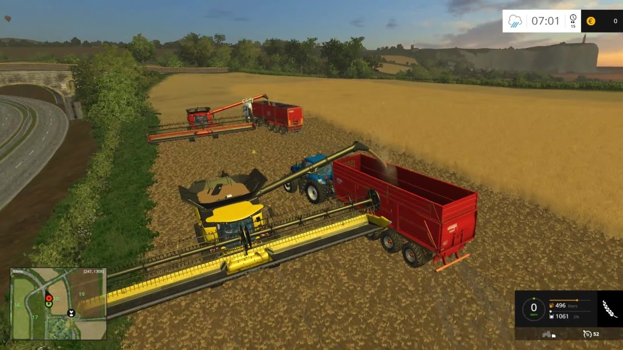 farming sim 2015 multiplayer in daggerwin server Sandy bay ep 1 - YouTube