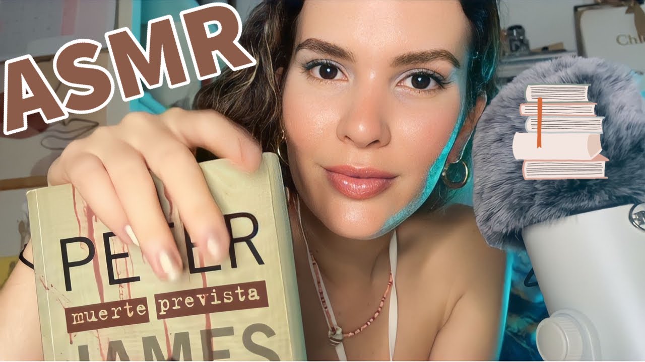 ASMR libros favoritos ( te susurro hasta que te duermas ) 🤍 - YouTube