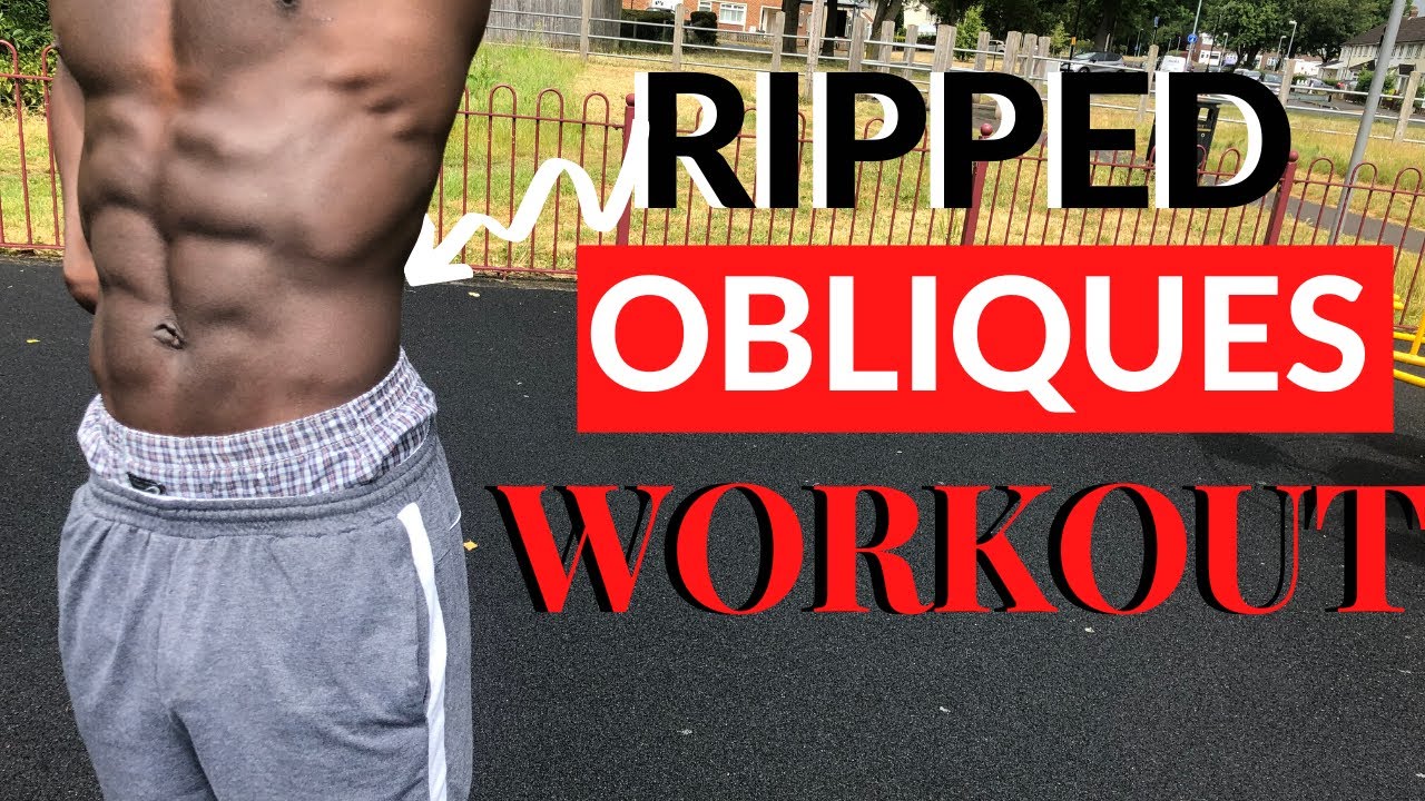 Ripped Obliques Workout // No Equipment - YouTube