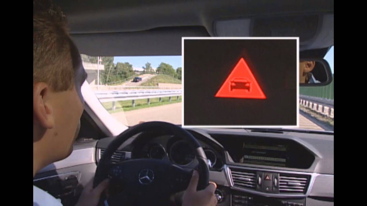 Как работает система Distronic Plus Mercedes-Benz W212 - YouTube