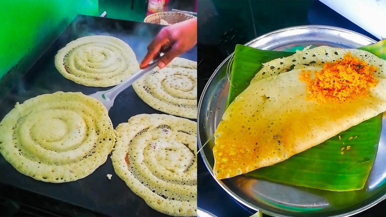Delicious Dosa | Thosai | Sri Lankan Street Food - YouTube