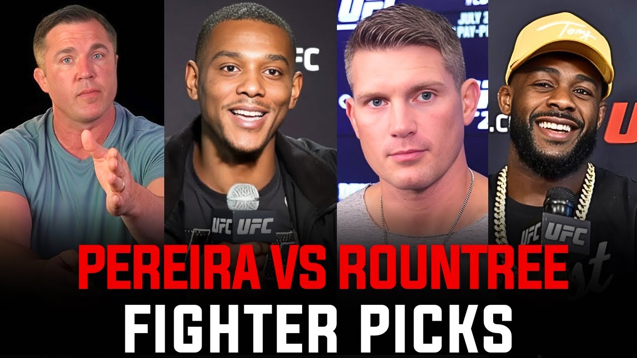 Fighters Predict Alex Pereira Vs Khalil Rountree Jr | UFC 307 - YouTube