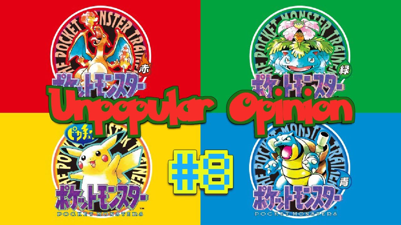 Unpopular Opinion #8: Pokémon - Generation 1 - YouTube