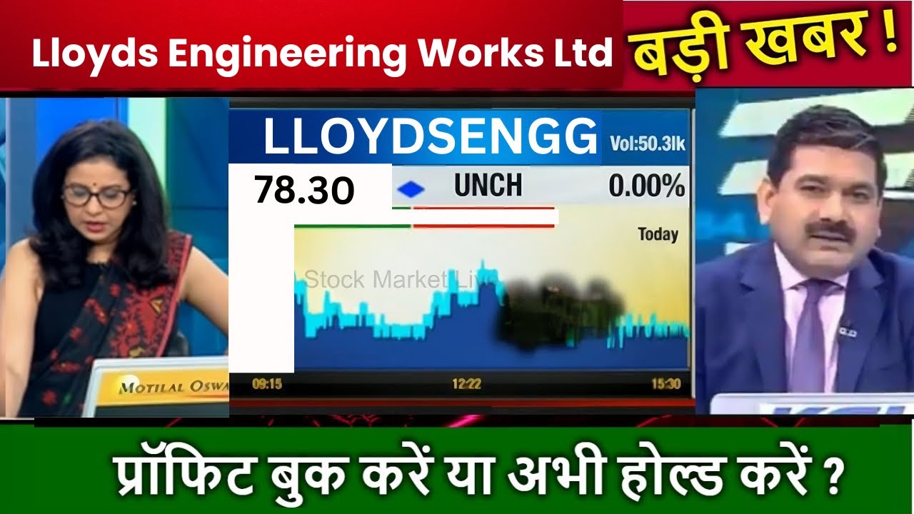 Lloyds Engineering Works Ltd Share Latest News, Lloyds Engineering ...