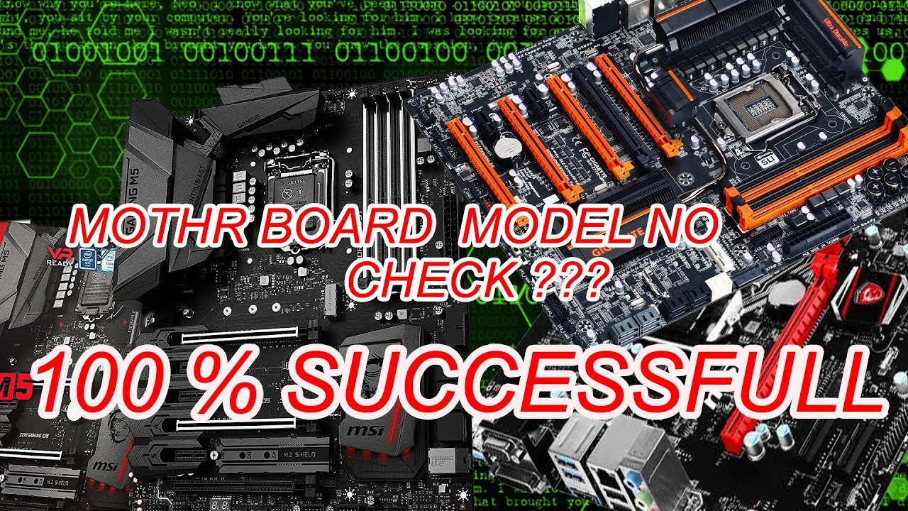 How to check your Motherboard's Model Number and Company Name - YouTube