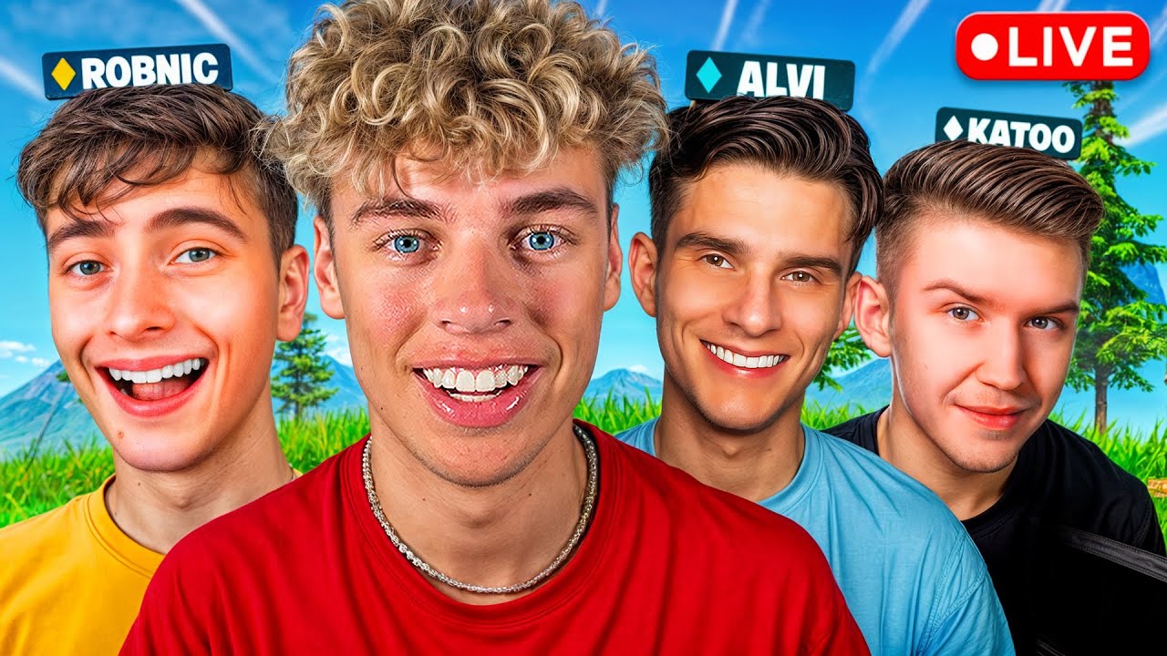 🔴OG SQUAD TURNIER mit ALVI, KATOO & ROBNIC! (Fortnite) - YouTube