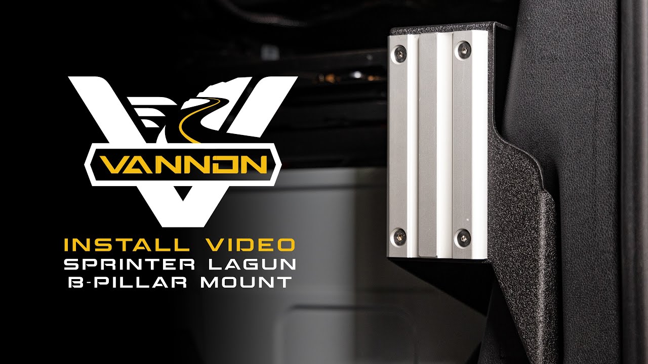 VANNON B-Pillar Lagun Table Mount Installation - YouTube