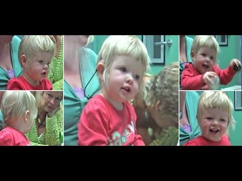 Watch the heartwarming moment this deaf toddler hears for the first ...