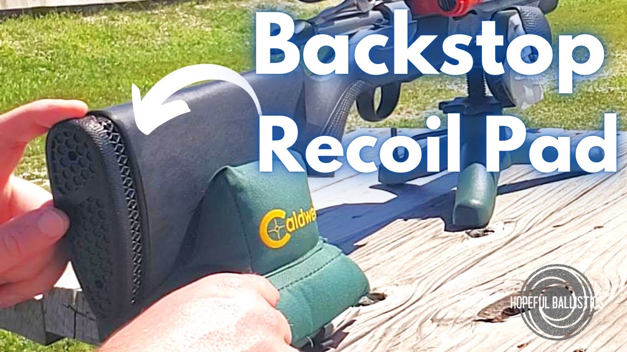 Backstop Recoil Pad Review - YouTube