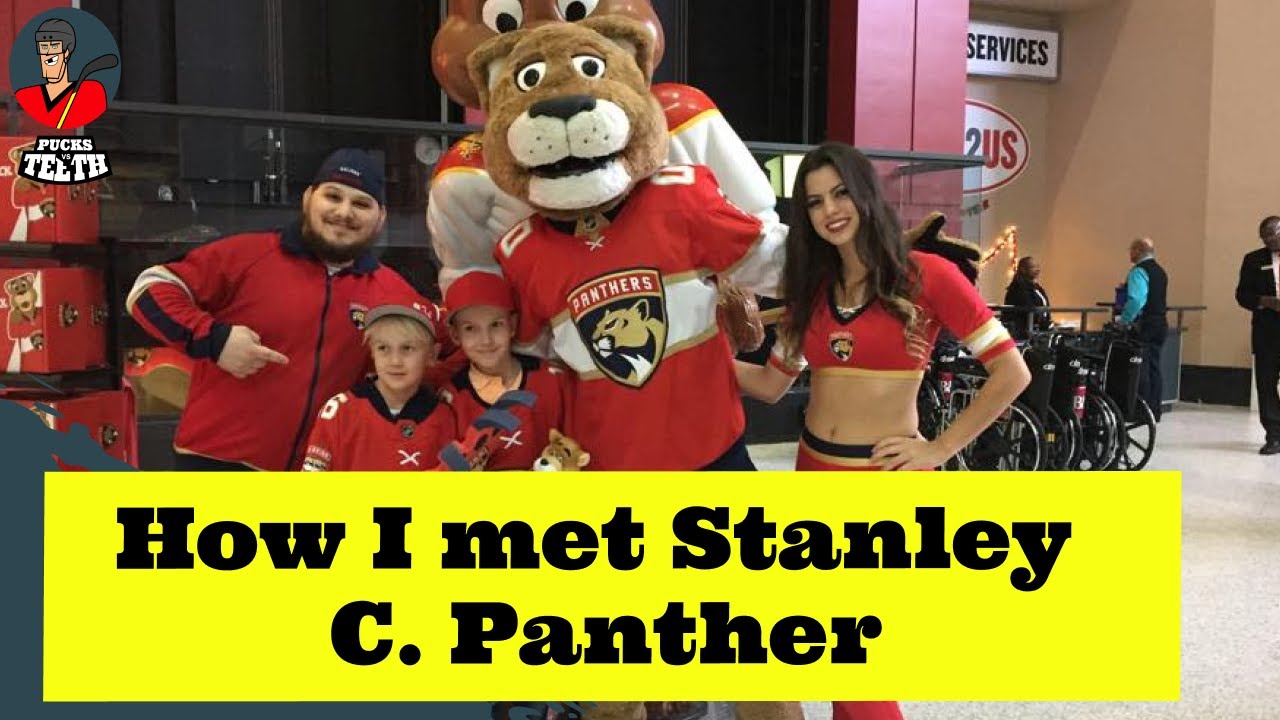 How I met Stanley C. Panther | Florida Panthers Mascot - YouTube
