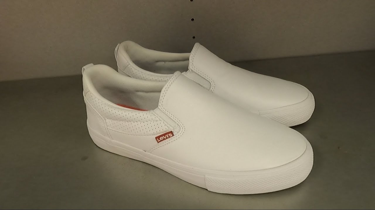 LEVI'S WOMEN'S NAYA PERF SLIP ON SHOES CLOSER LOOK LEVIS WOMENS SHOES ...