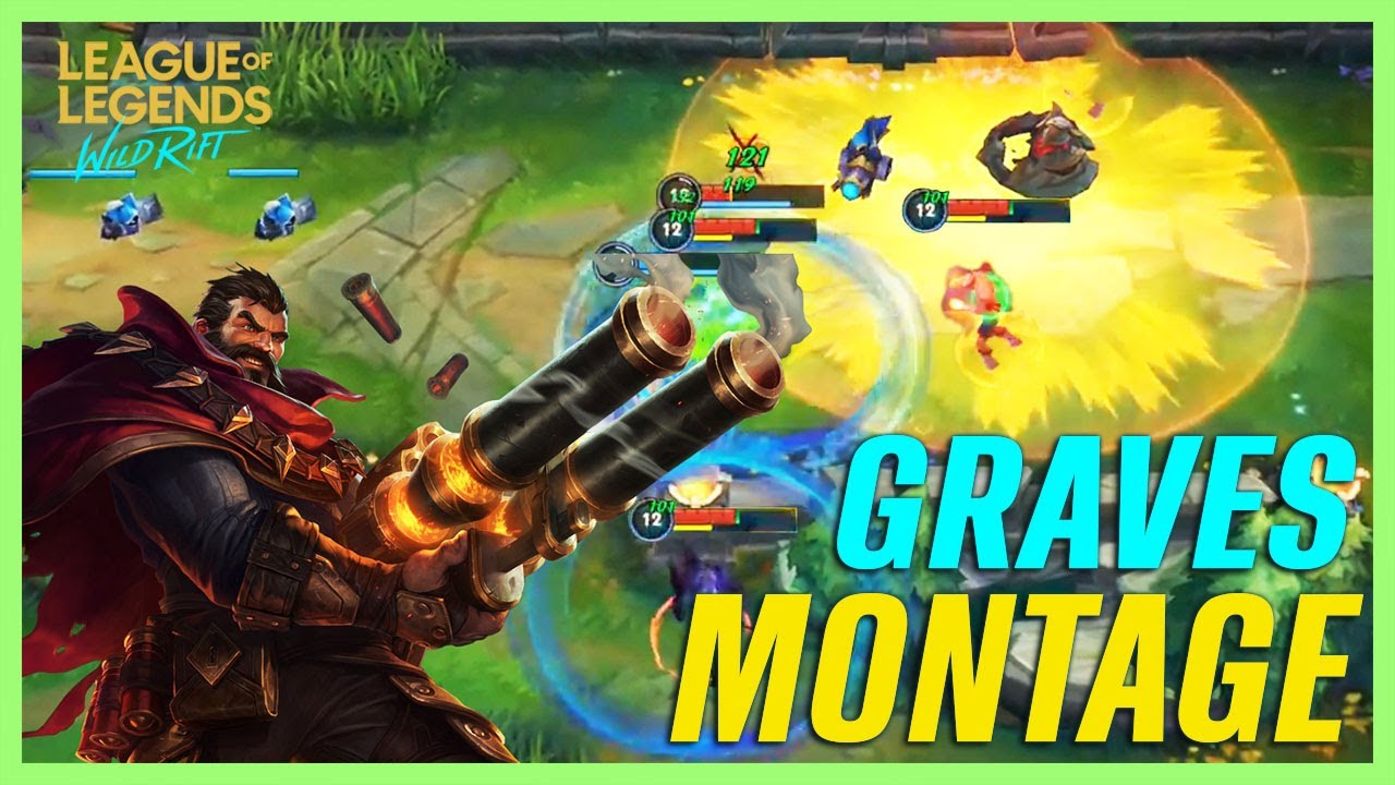 Wild Rift GRAVES Montage - Best GRAVES Plays | LoL Wild Rift Montage ...