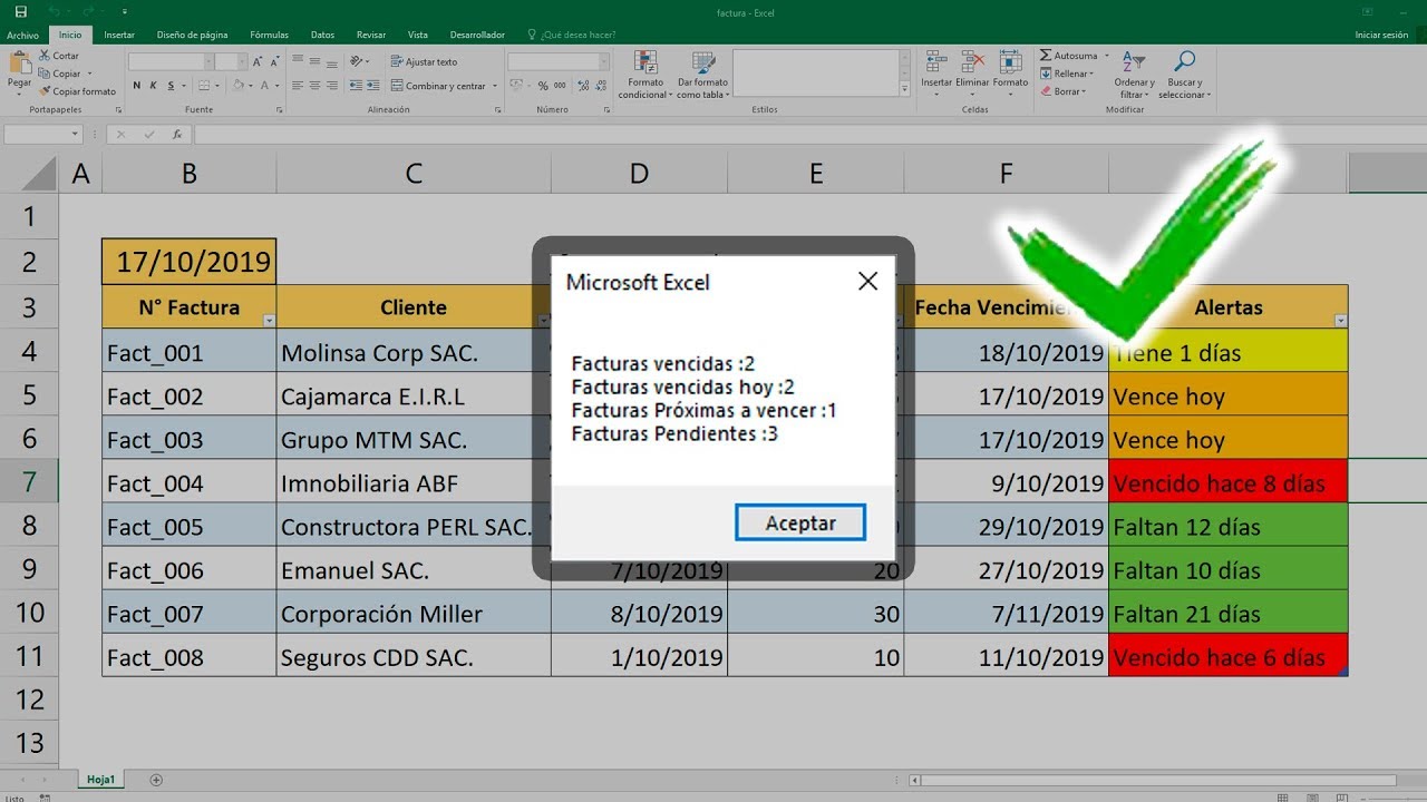 ¿cómo Calcular Fechas De Vencimiento En Excel Tutoriales De Excel 6 ... ¿cómo Calcular Fechas De Vencimiento En Excel Tutoriales De Excel 6 ...