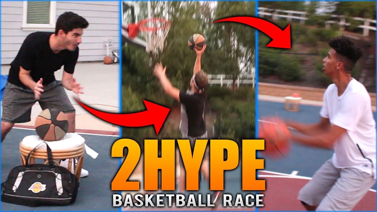 2HYPE BASKETBALL OBSTACLE COURSE! - YouTube
