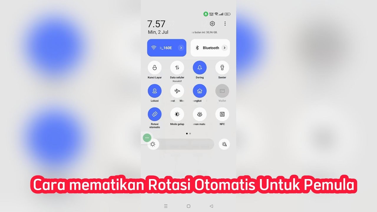 Cara Mematikan Rotasi Otomatis Untuk Pemula di Realme C33 2023 C55 ...