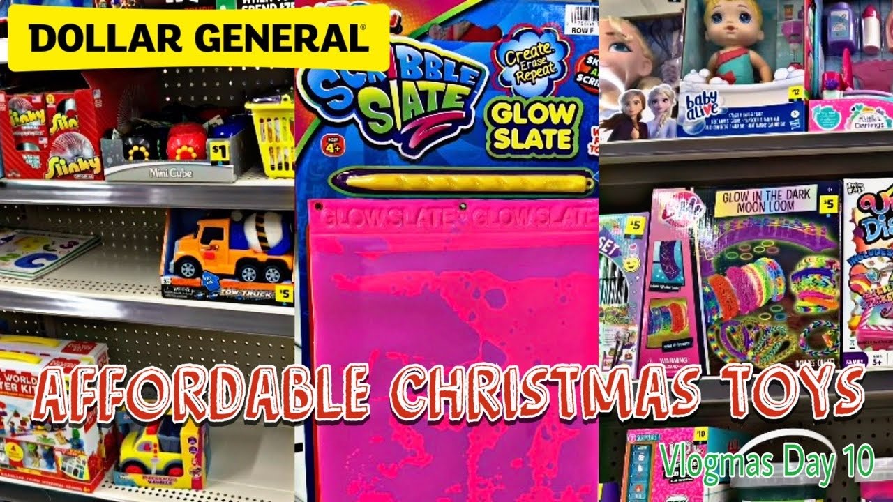 VLOGMAS DAY 10 | AFFORDABLE CHRISTMAS TOYS AT DOLLAR GENERAL ...
