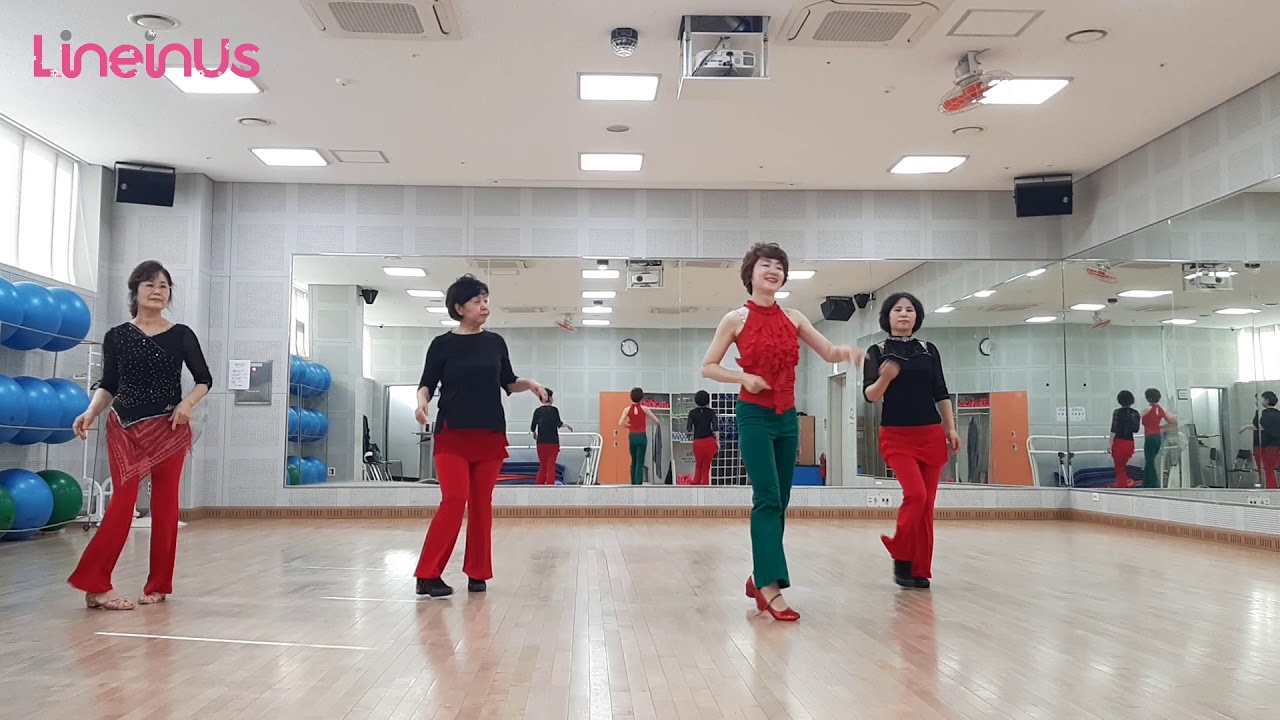 Hot Stuff Line Dance (Dance & Walk Through) [LineInUs] - YouTube