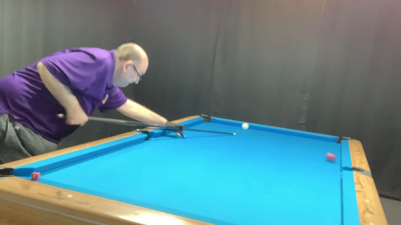 4 rail bank shot - YouTube