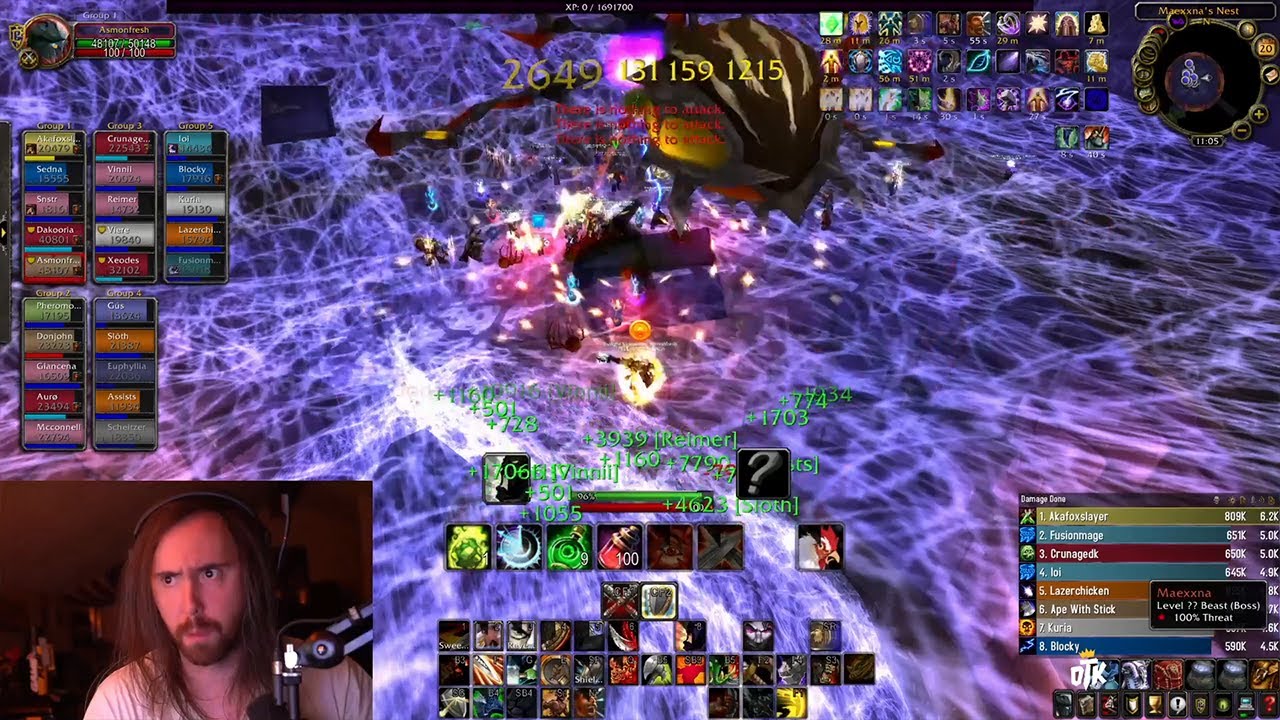 Asmon Rolls a 1 LMAO - World of Warcraft | WOTLK - YouTube