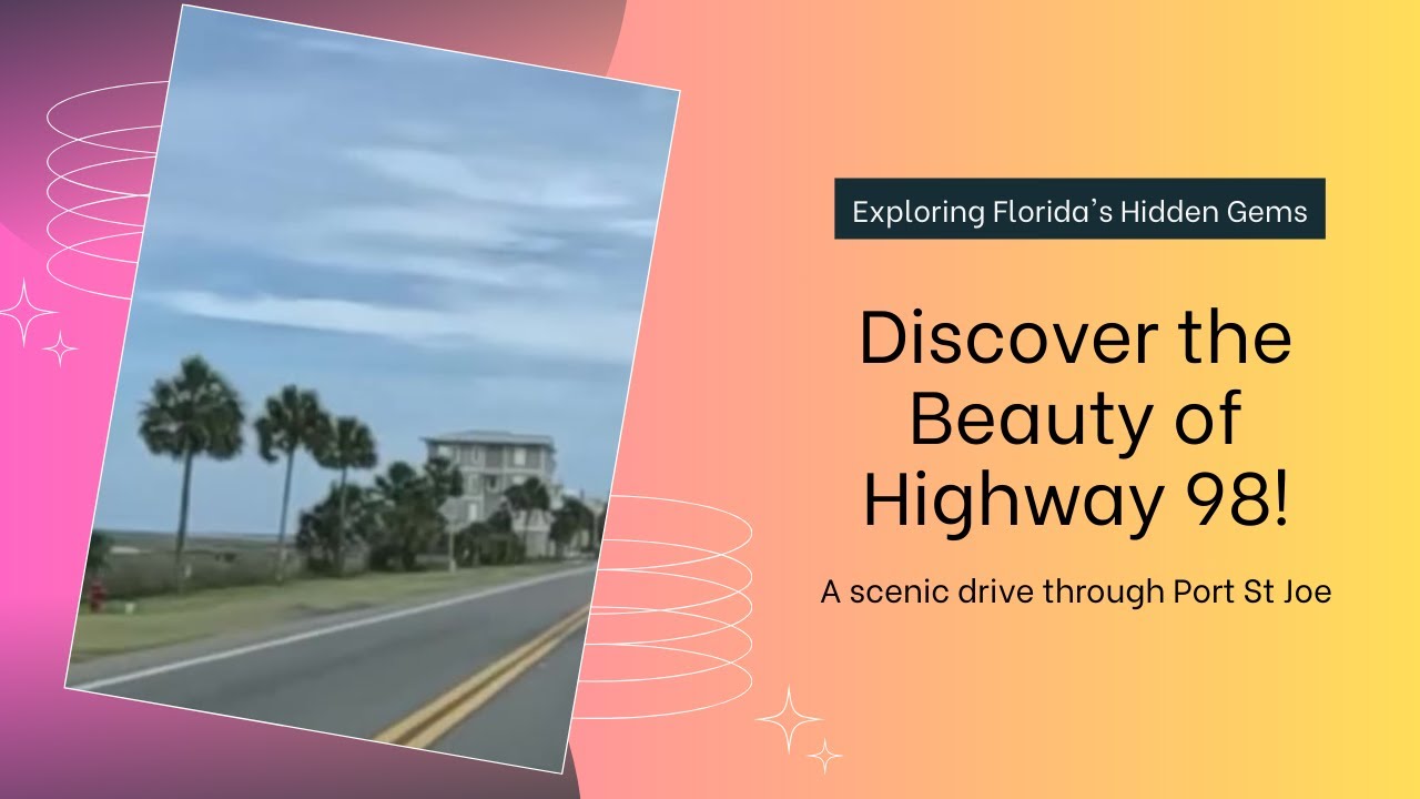 Driving along Highway 98 through Port St Joe, Florida. - YouTube